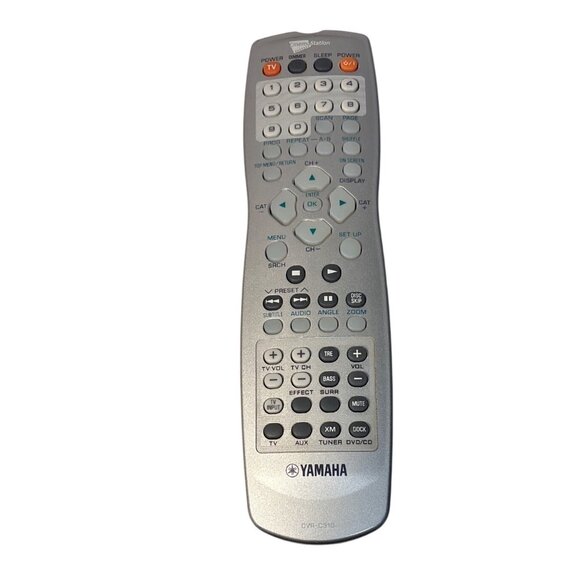 Yamaha | Other | Yamaha Remote Dvrc3 Cinemastation Remote Control Black ...